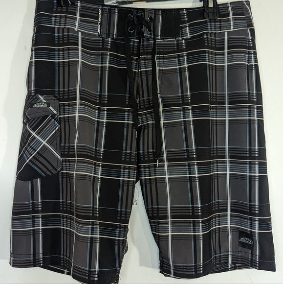 Pipeline | Swim | Pipeline Plaid Board Shorts | Poshmark